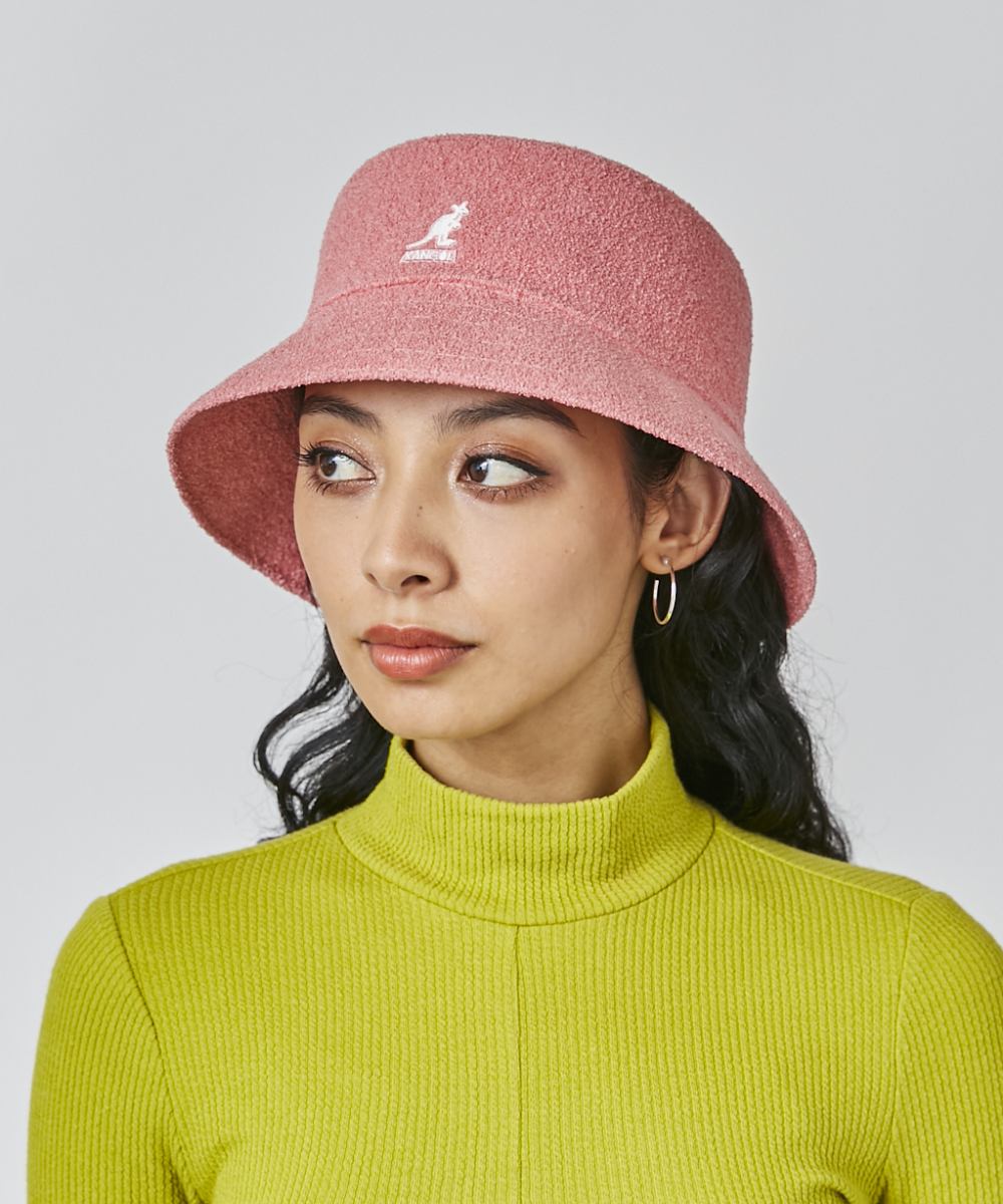 KANGOL BERMUDA BUCKET | S(06) BLACK (01) | KANGOL / カンゴール | ハット | ｜帽子通販 ...